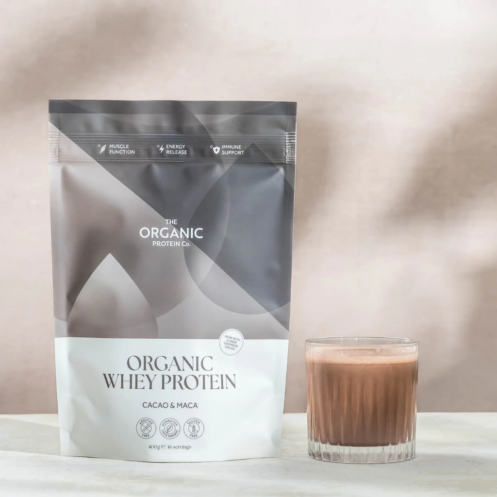 Home The Organic Protein Co. Raw Cacao & Maca Organic Whey Protein ...