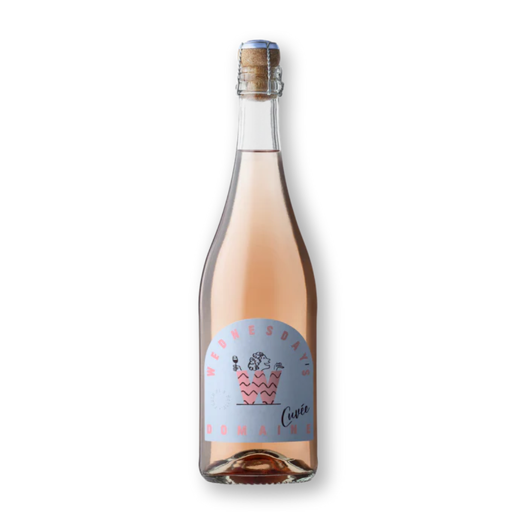 Home Wednesday's Domaine Cuvee Alcohol Free Sparkling Rose Wine