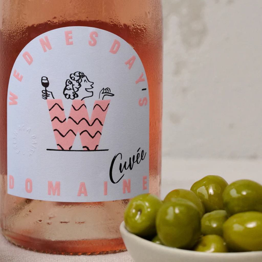 Home Wednesday Domaine Cuvee Alcohol Free Sparkling Rose Wine