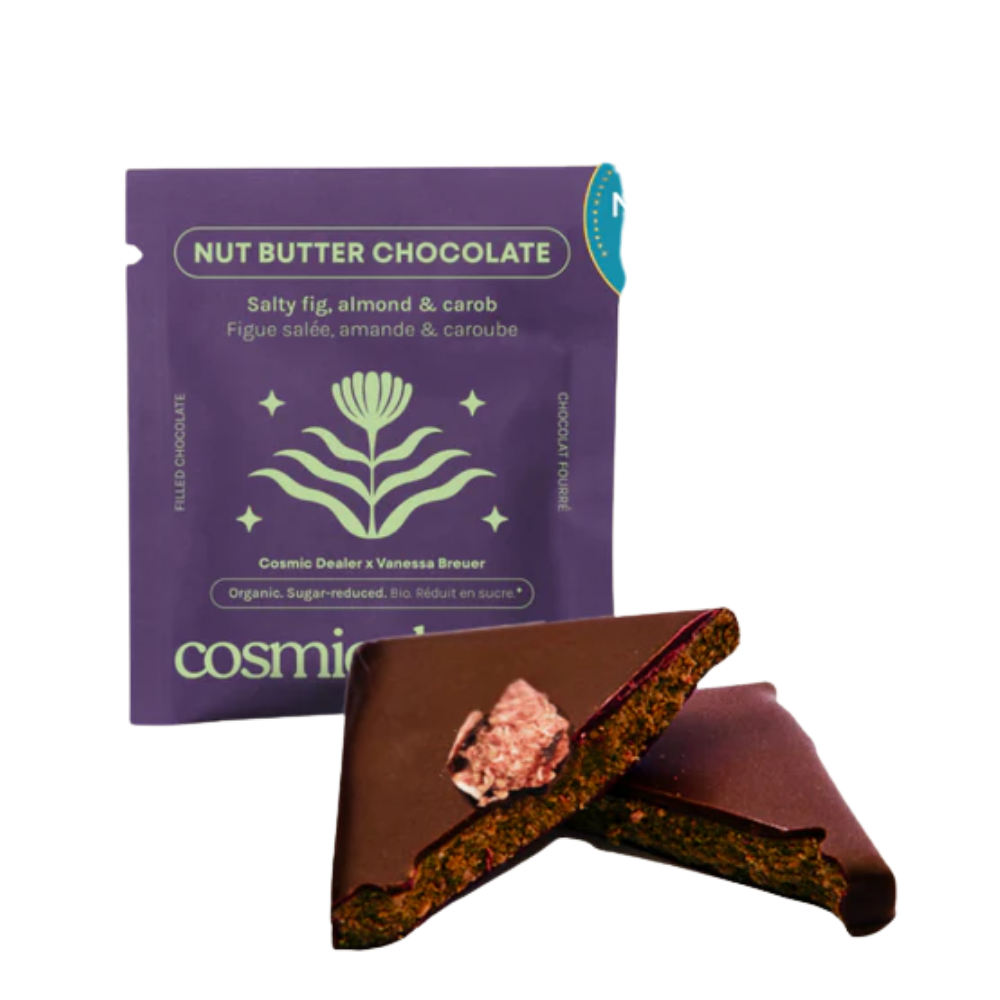 Home Cosmic Dealer Fig Dark Chocolate Almond Butter Bar 20g