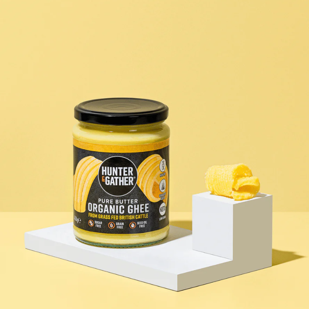 Home Hunter & Gather Grass Fed Organic Ghee 450g