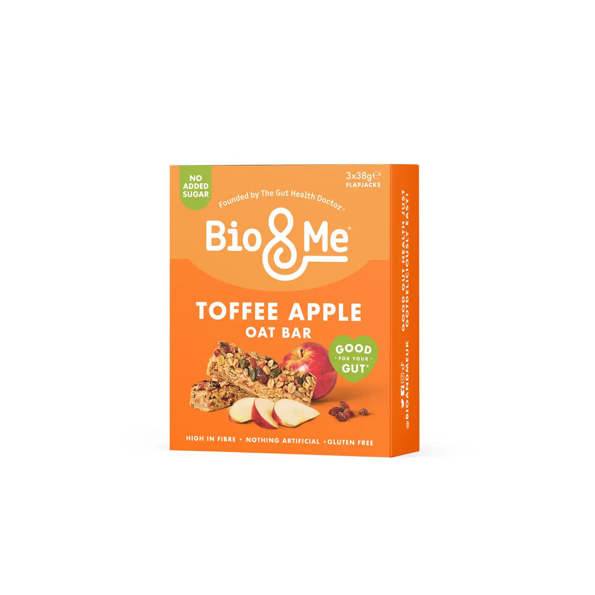Bio&Me Toffee Apple Gut-Loving Oat Bar Multipack 3x38g – WellEasy
