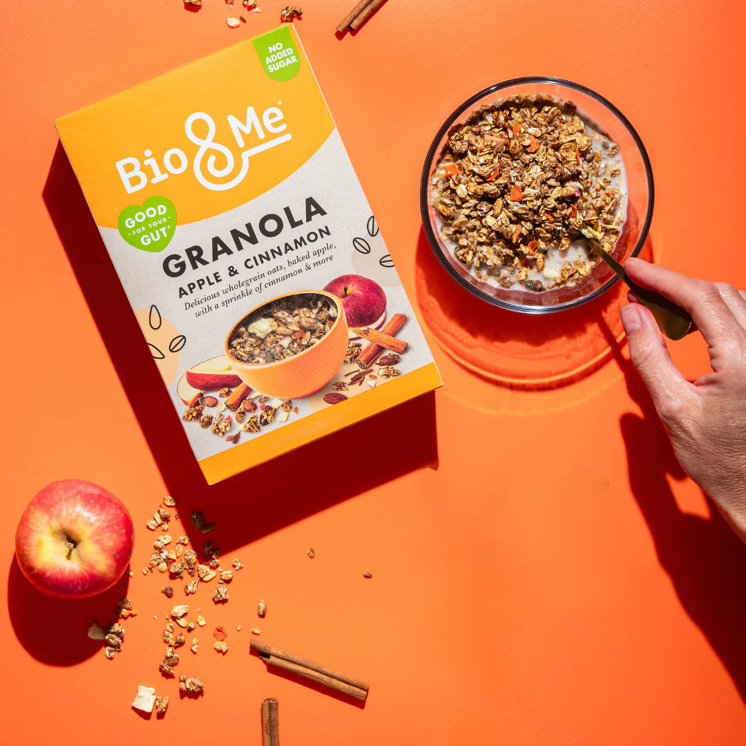 Bio&Me Apple & Cinnamon Granola 360g – WellEasy