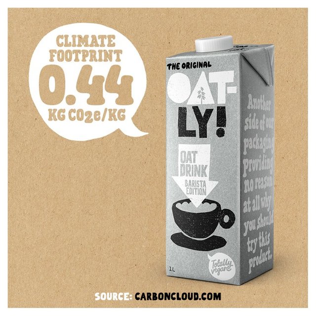 Oatly Oat Drink Barista Edition Long Life – WellEasy