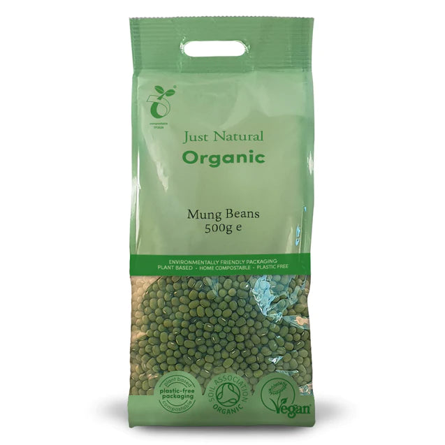Just Natural Organic Mung Beans 500g – WellEasy