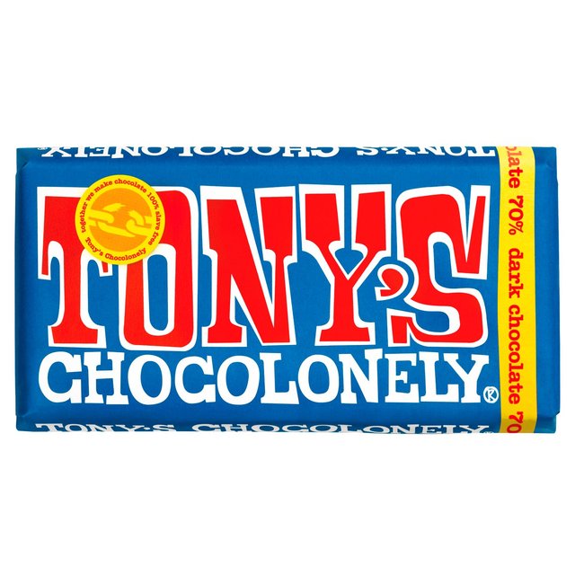 Tonys Fairtrade Dark Chocolate 70% 180g